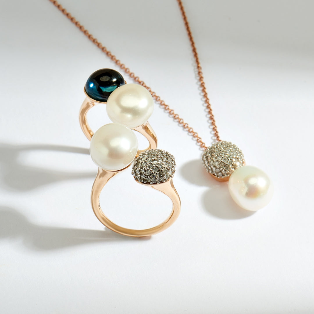 Blanche | Bijoux avec Perles Baroques | MIMI Milano